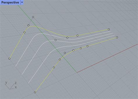Distribute Points Across Parallel Curves Rhino Mcneel Forum