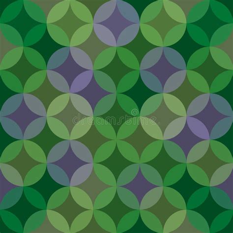 Abstract Circle Pattern Background Vector Graphic Illustration Stock Vector Illustration Of