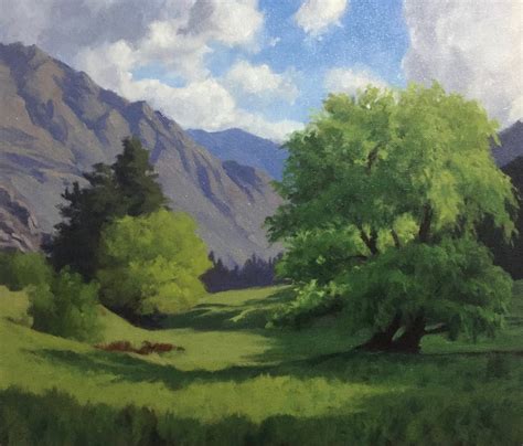 How To Paint Trees And Light Samuel Earp