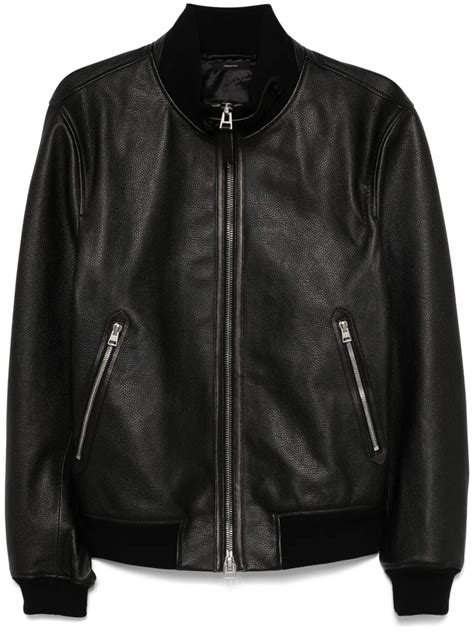 Tom Ford Leather Jacket Black Farfetch