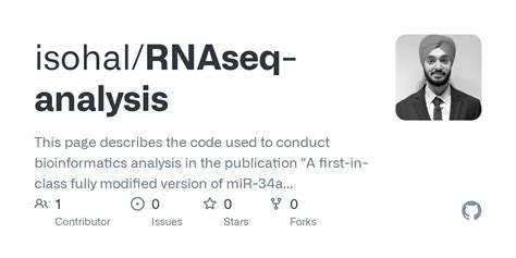 GitHub Isohal RNAseq Analysis This Page Describes The Code Used To Conduct Bioinformatics