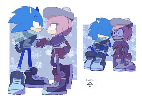 Mas Sonamy Boom Sonicart By Liowardk Sonamy Comic Sonic And Amy