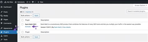 Installing Rank Math On A Multisite Environment Rank Math