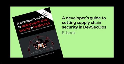 a developer s guide to setting supply chain security in devsecops red