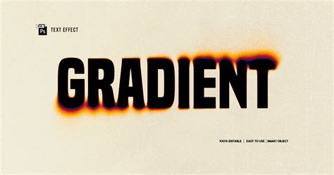 Gradient Blur Text Effect Layer Styles Including Photoshop And Gradient