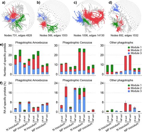 Network Co Occurrence Patterns For Phagotrophic Protists And Bacteria