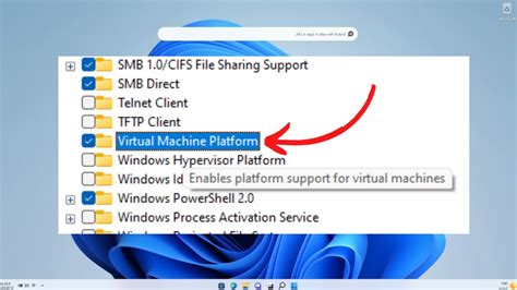 How To Enable Virtual Machine Platform Windows 11 Youtube