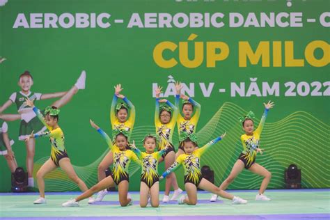 Khai Mạc Giải Thể Dục Aerobic Aerobic Dance Cheer Dance Cúp