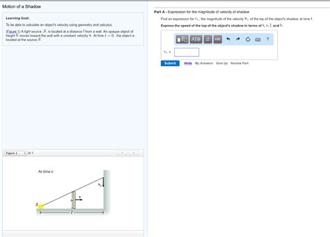 solved to be able to calculate an object s velocity using