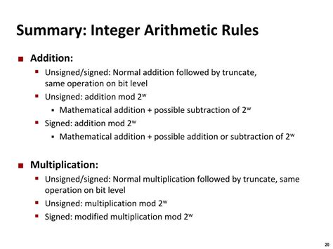 PPT Integer Multiplication Division CSCi Machine Architecture And Organization