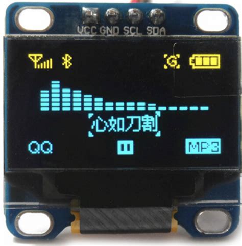 Pantalla Lcd OLED 1 3 I2C SH1106 128X64 Blanco Teknomovo 2025