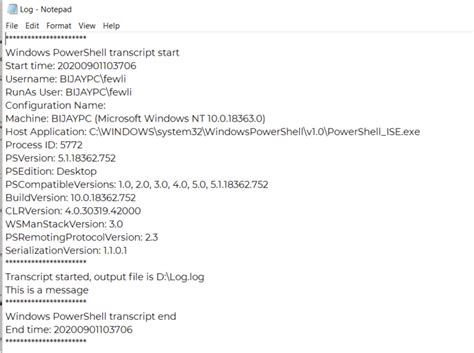 Powershell Create Log File Sharepoint And Microsoft Power Platform