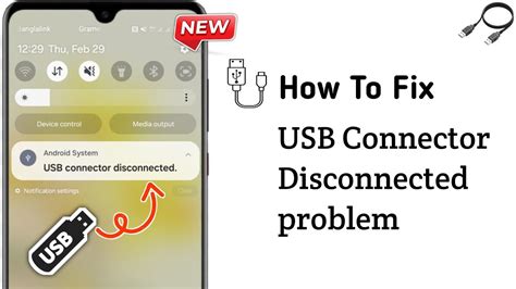 How To Fix Samsung Usb Connector Connected Disconnected Problem 2025 Youtube