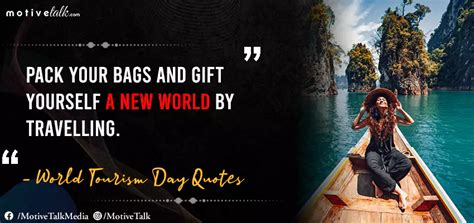 30 Best World Tourism Day Quotes That Will Enhance Your Tourist Life