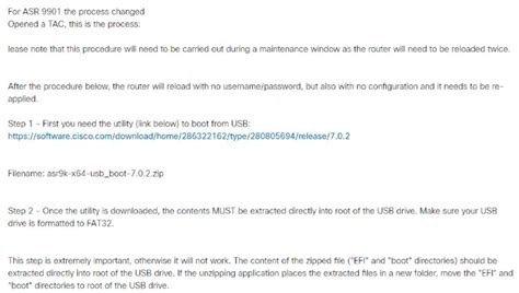 Solved Asr 9910 Root Password Recovery Cisco Community