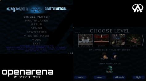 OpenArena Juego FPS De Linux Para Jugar Para Quake III Arena