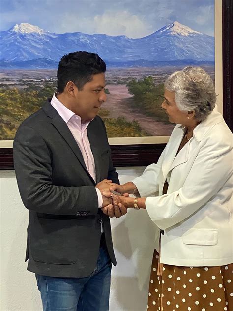 Olga Sánchez Cordero Y Ricardo Gallardo Acuerdan Trabajar Por Slp