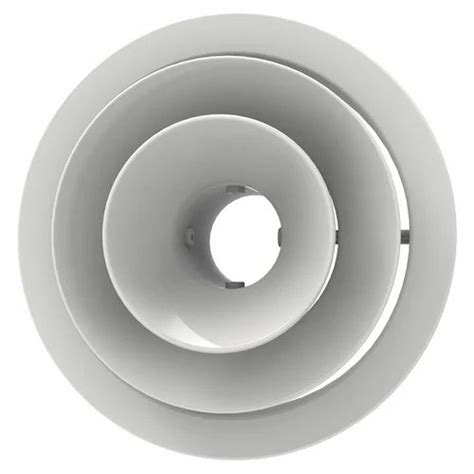 Powder Coated 315 Mm Jet Diffuser For Commercial Shape Circular