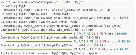 how to install pyqt6 on different platforms