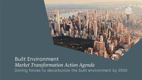 [video] How To Decarbonize The Built Environment Action Agenda Diane Holdorf Posted On The