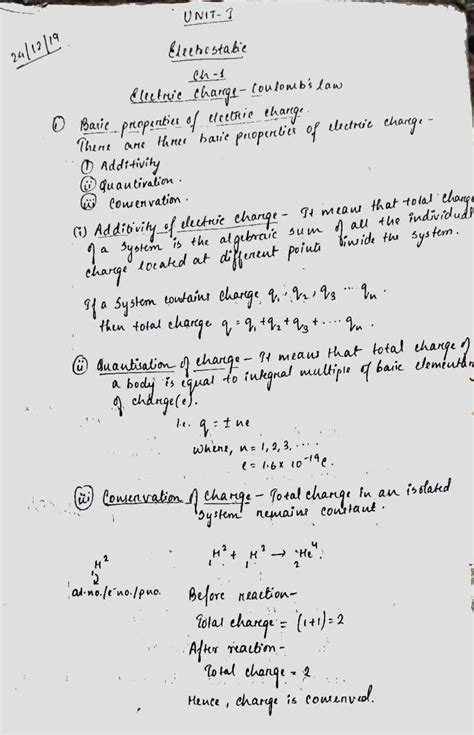 Solution Electrostatic And Coulomb S Law Physics Class 12 Complete