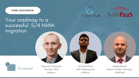 Roadmap To A Successful Sap S4 Hana Migration Safepaas