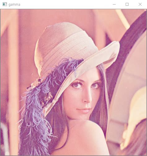 파이썬 Opencv 2 감마 보정gamma Correction