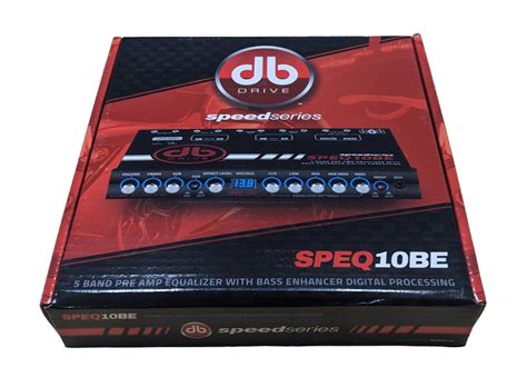 Db Drive Speq10be 5 Band Equalizer