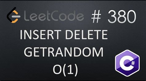 Leetcode 380 Insert Delete Getrandom O1 Medium C Solution