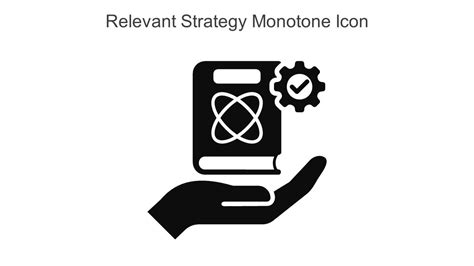 Relevant Strategy Monotone Icon In Powerpoint Pptx Png And Editable Eps