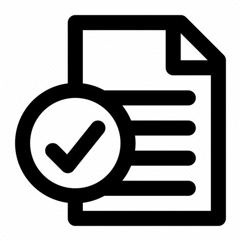 Data Validation Verification Quality Integrity Information Icon