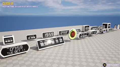 Clock Ui Pack Asset Cloud