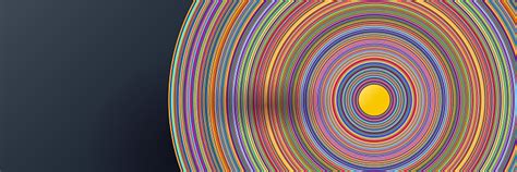 다채로운 서클 추상적 인 배경 동적 질감 기하학적 요소 현대 그라디언트 라이트 벡터 일러스트레이션 벡터 추상 그래픽 디자인 배너 패턴 배경 템플릿 0명에 대한 스톡 벡터