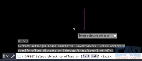 AutoCAD OFFSET Command