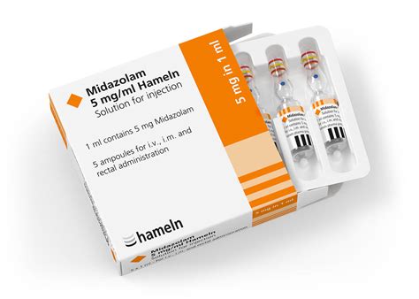 Midazolam Définition Médicale Midazolam Utilisations Posologie