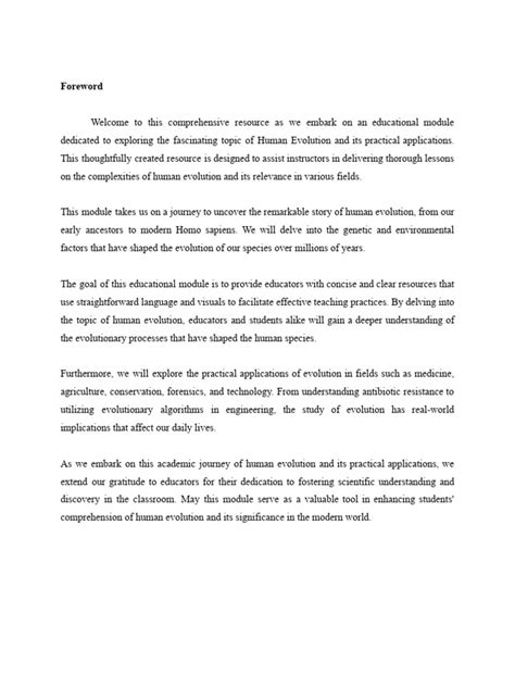 Evobio Module Pdf Natural Selection Mutation