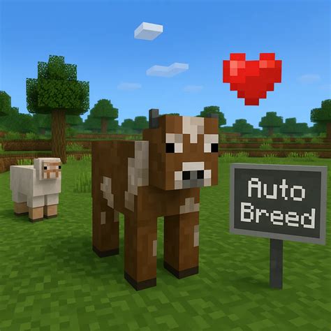 自动繁殖 Auto Breed 我的世界模组 3dm Mod站
