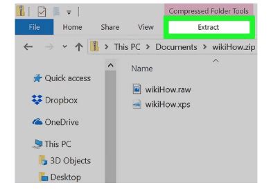 Zip File Extension How To Open Zip File Zip Extractor