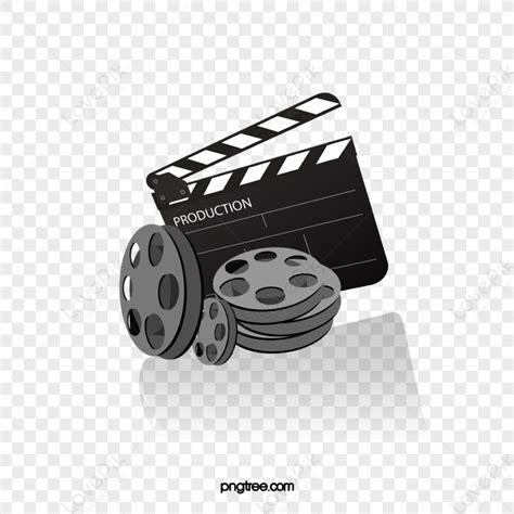 Clapperboard 및 영화 필름 무료 일러스트 다운로드비디오재료 Png 일러스트 무료 다운로드 Lovepik