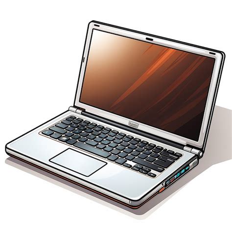Premium Photo Laptop Without Brand Name Icon Depicted On White Background