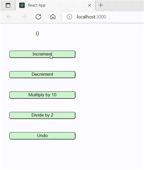 Reactjs Useundostate Hook Geeksforgeeks