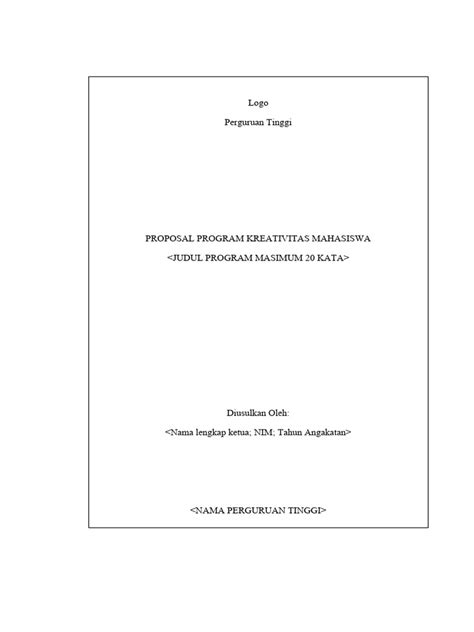 Template Proposal Pkm Pi 2022 Pdf