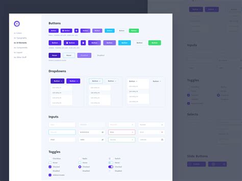 Ui Elements Styleguide For Cms