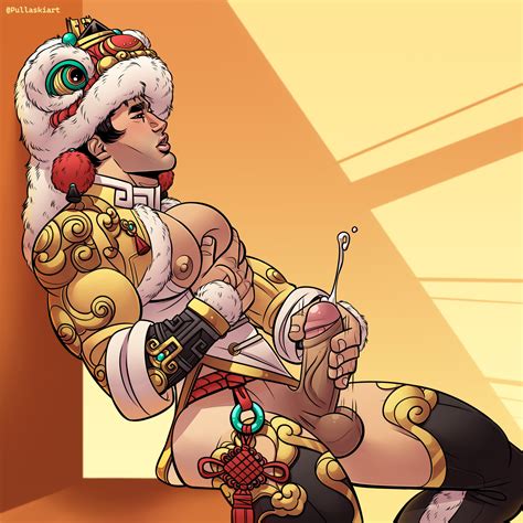 Rule 34 Asian Male Groping Pecs Iron Fist Iron Fist Lions Gaze