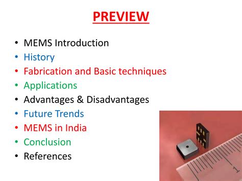 Mems Introduction PPTX