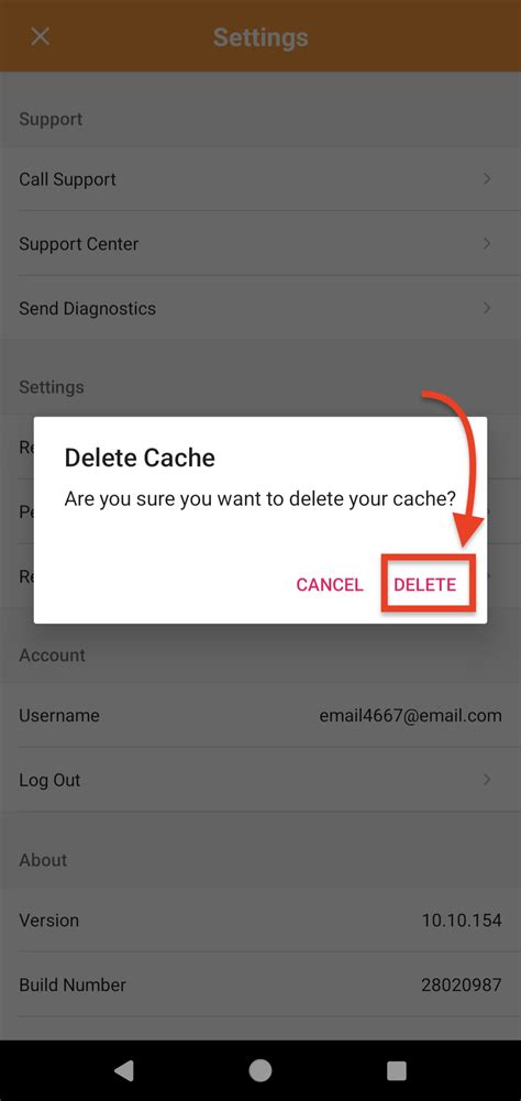 Reset Application Data From Your App Vector