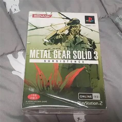 Sonyplaystation 메탈기어솔리드플스2ps2플레이스테이션메탈기어 On Bunjang Global Site