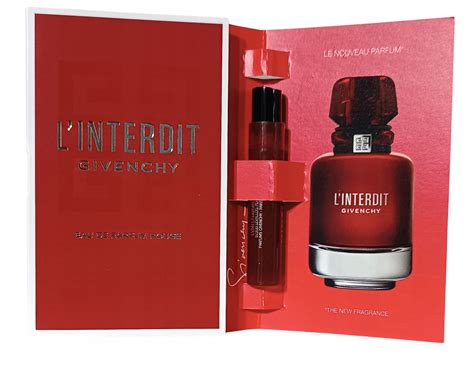 Givenchy L'interdit Rouge edp 1ml spray 14429207550 - Allegro.pl
