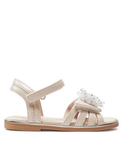 Mayoral Sandały 43534 Écru Modivopl