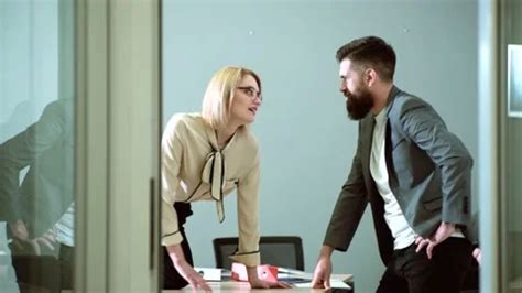 Seducing Secretary Romance Stock Video Footage Royalty Free Seducing Secretary Romance Videos